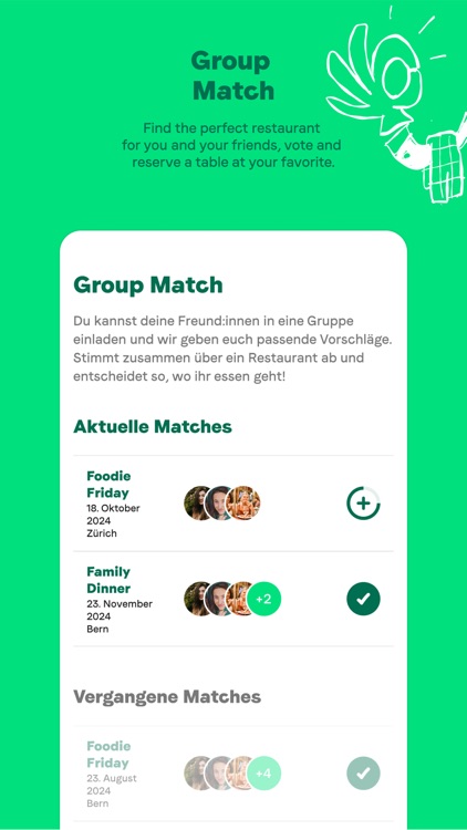 Taste Match: Restaurant finder by Taste Match AG