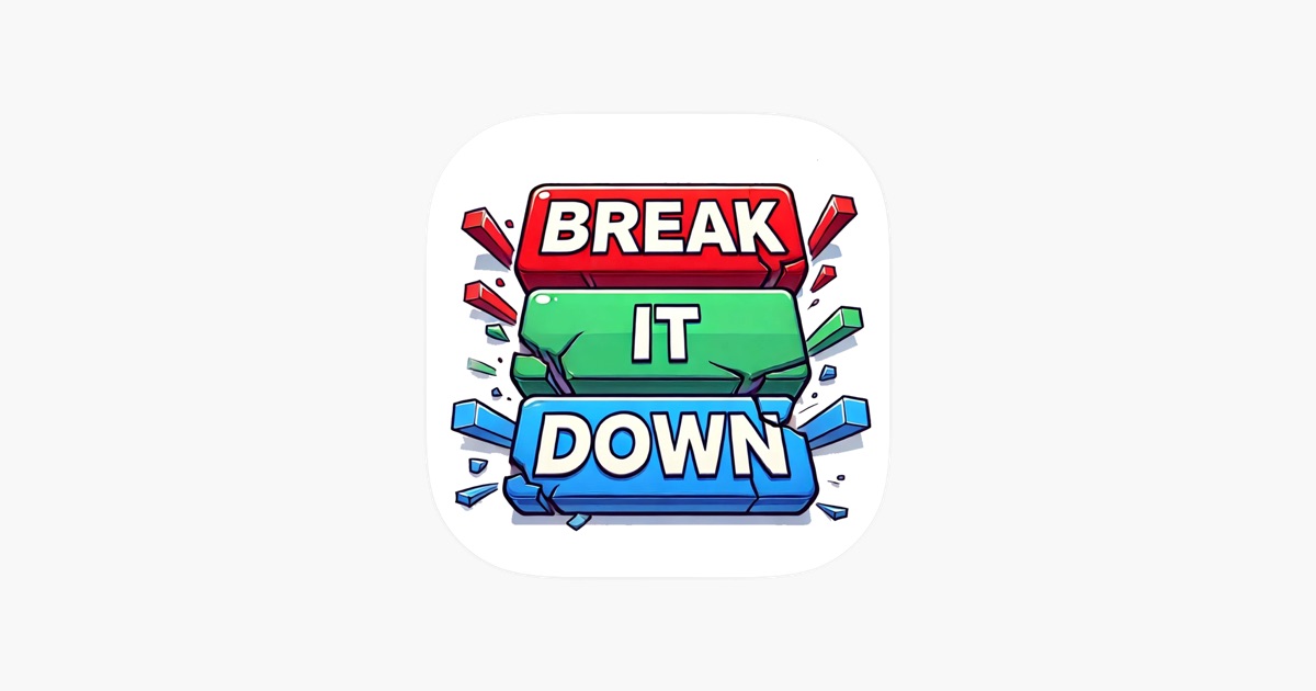 ‎Break It Down - Word Sort Quiz App - App Store