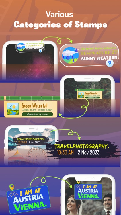 Geo Stamp : GPS Mark on photo by xita apps