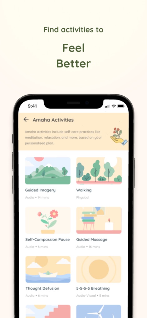 Amaha: Mental Health Self-Care - Health & Fitness App | MWM