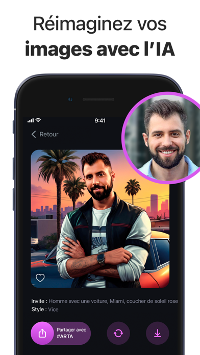 Télécharger ARTA: Photo IA, Filtre Image pour iPhone sur l'App Store ...