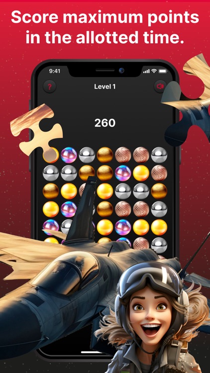 Airplane - Jigsaw Puzzle 2D by Misbah Eqbal