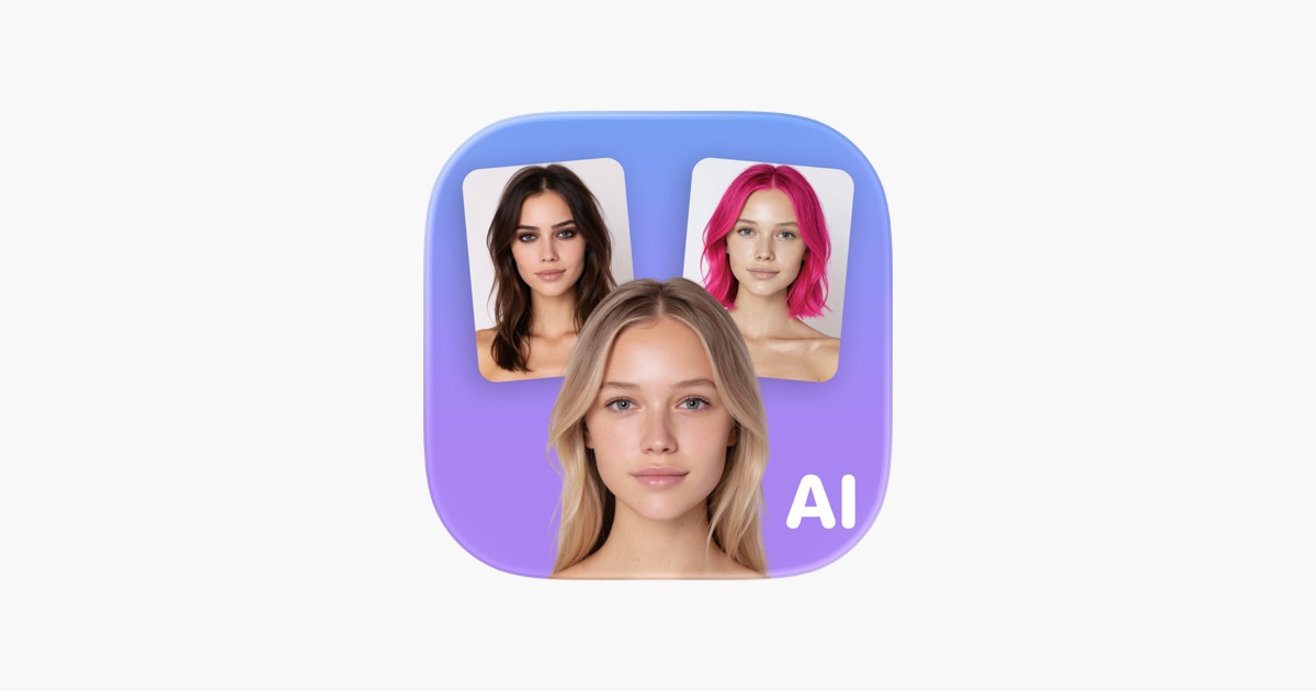 ‎Appen AI Hair Styles, Change Haircut – App Store