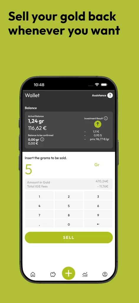 IGE Gold - Finance App | MWM