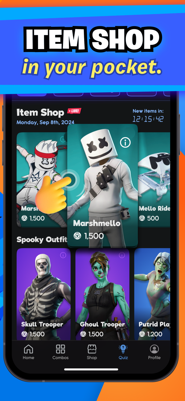 Dilly for Fortnite Mobile App - Dilly，您的每日《堡垒之夜》伙伴！轻松浏览今日商城、您的