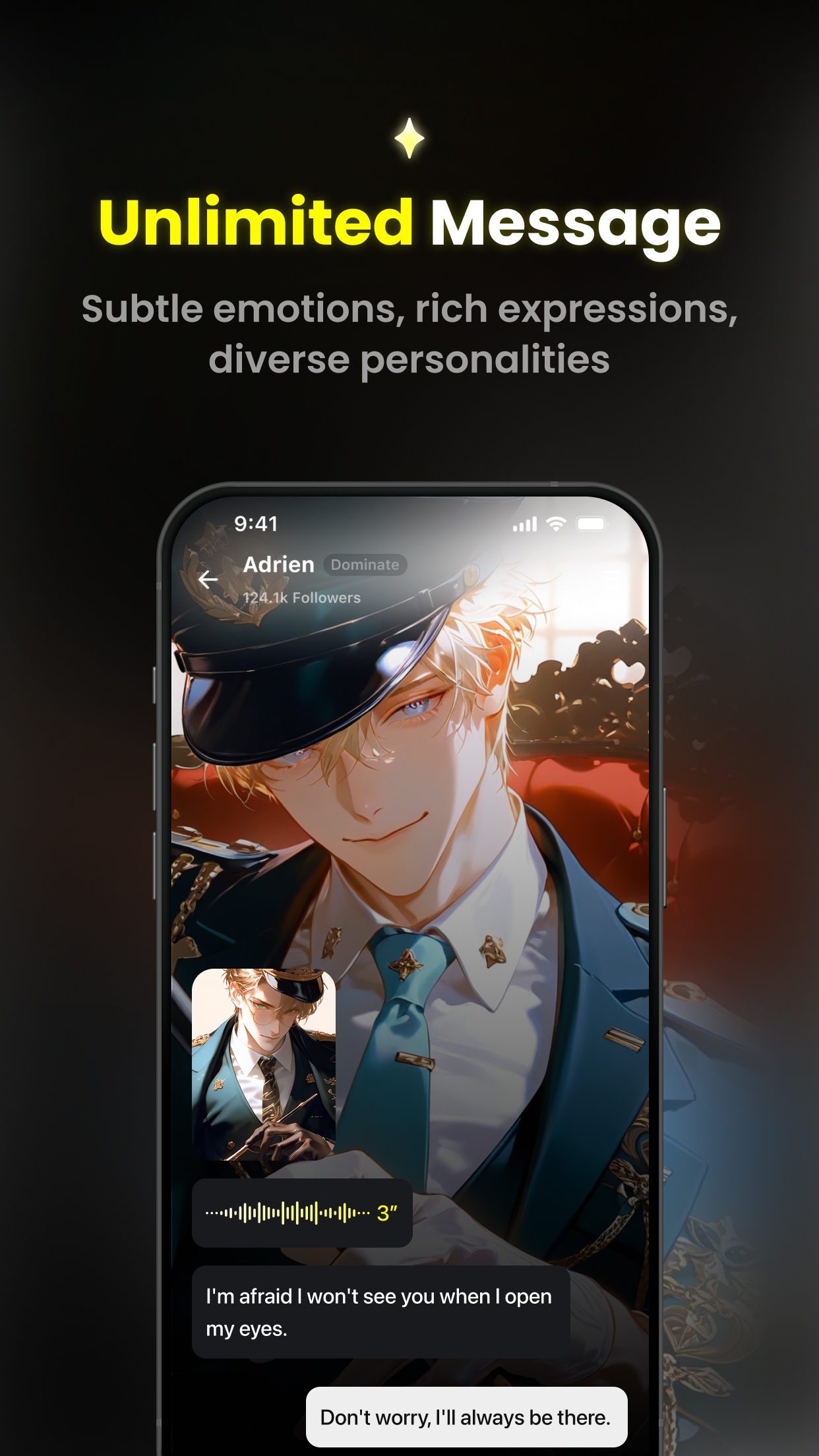 Emochi: Unlimited Chat with AI | AppFollow | App’s reputation platform