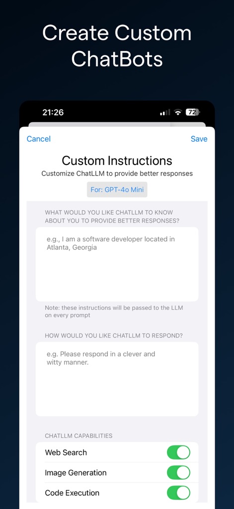 ChatLLM: AI Assistant & Chat - App de Productividad | MWM