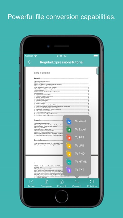 iFiles - PDF Converter to Word by Shenzhen Kingfont Software Ltd.