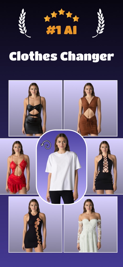 AI Clothes Changer: ReWear - Graphics & Design App | MWM