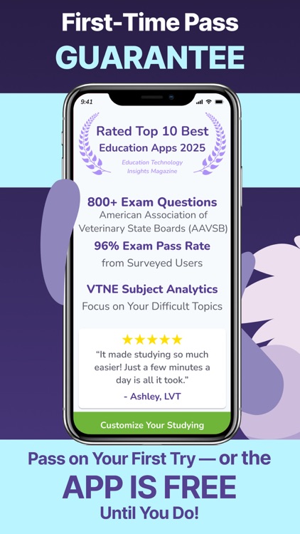 VTNE Exam Prep 2025 | Vet Tech by EZ Test Prep