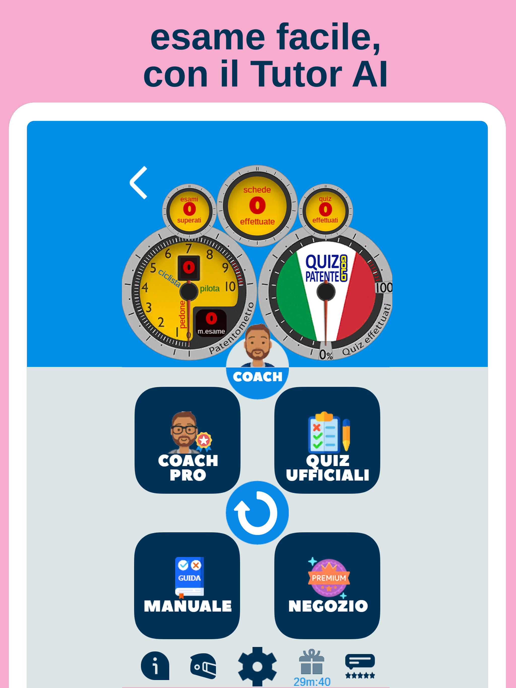 Quiz Patente Pro 2025 - Reviews, Revenue and Downloads - Apple App ...