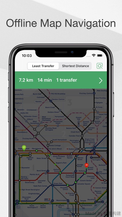London Tube Map & Routing by 敏 吴