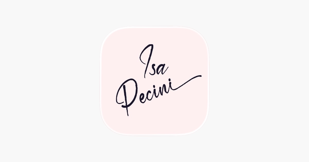 ‎Isa Pecini App - App Store