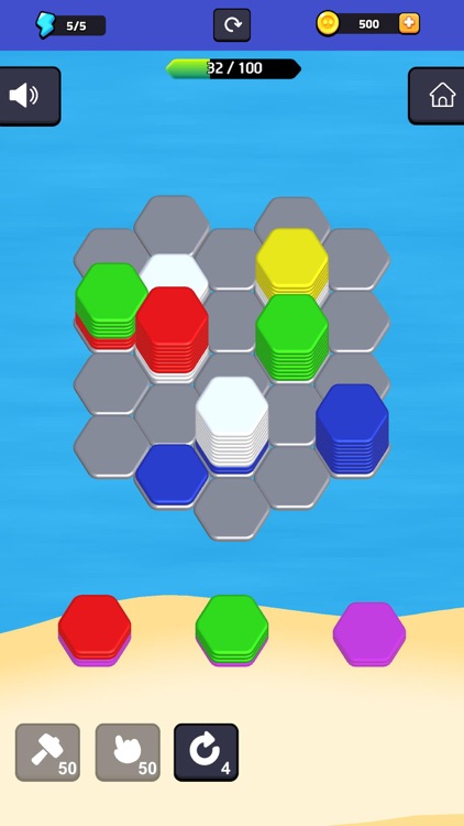 Hexa Sorting Hexa Puzzle By Sharien Shahid 