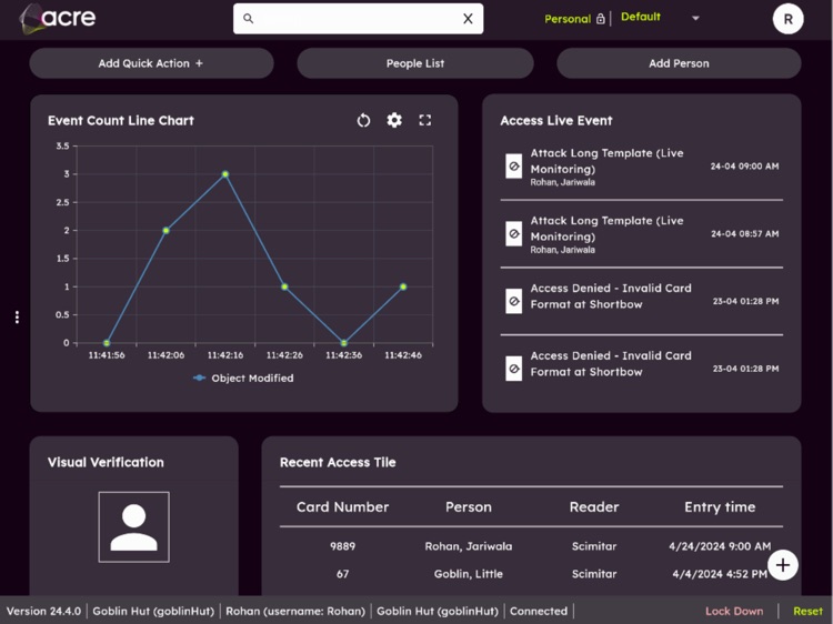 Acre Access Control by Feenics Inc.