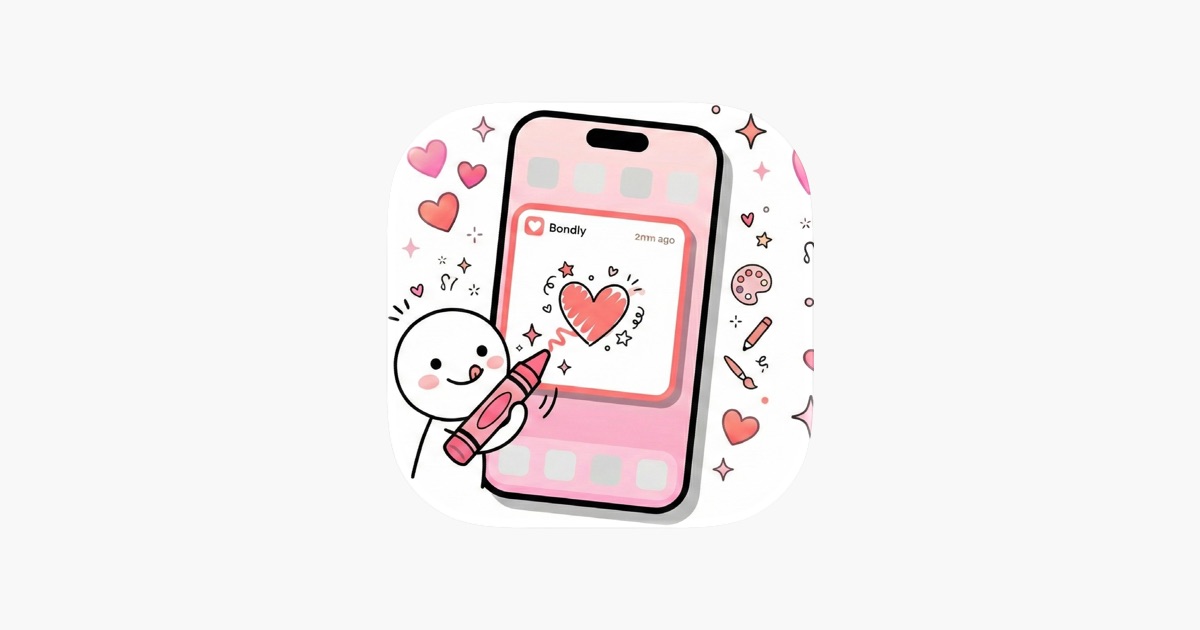 ‎Bondly: Couples Widget & Draw App - App Store