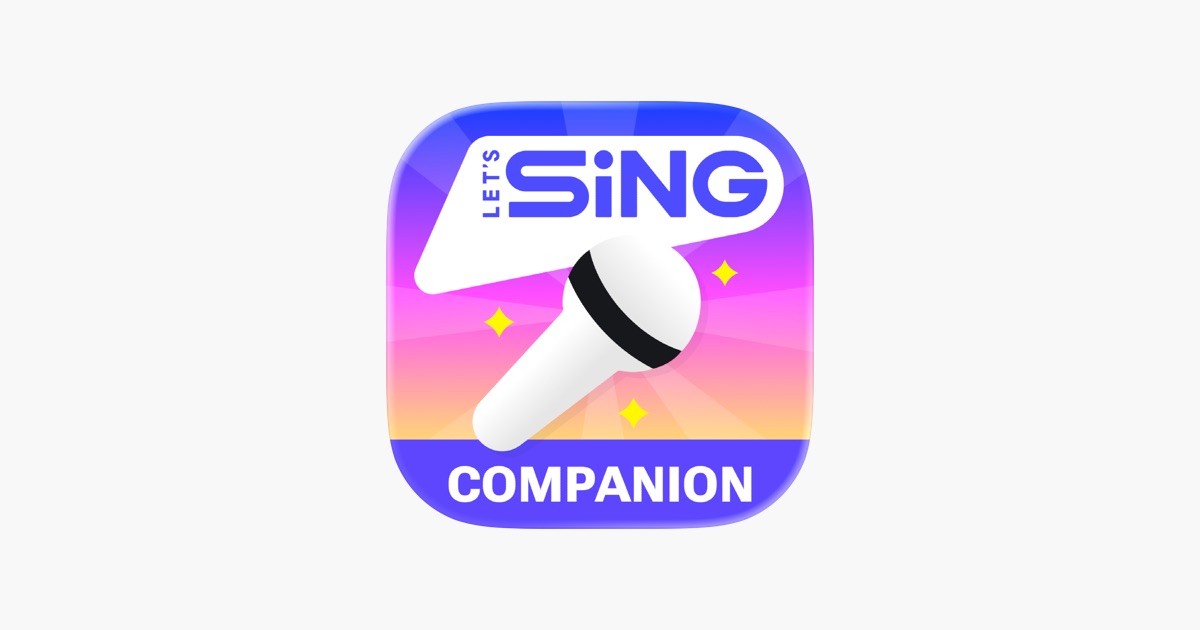 ‎Let's Sing Companion App - App Store