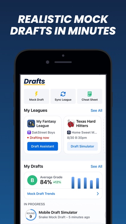 Fantasy Football Draft Wizard by Marzen Media LLC