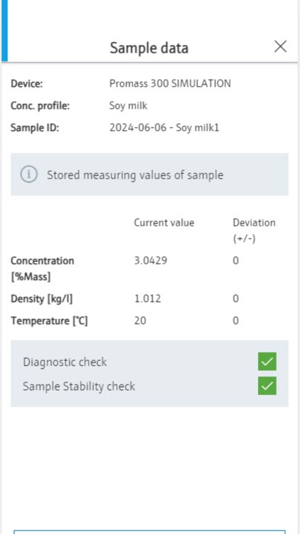 Sample and Adjust by Endress+Hauser Instruments International AG
