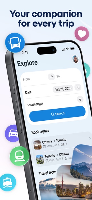 Busbud: Bus & Train Tickets for iPhone - Free App Download