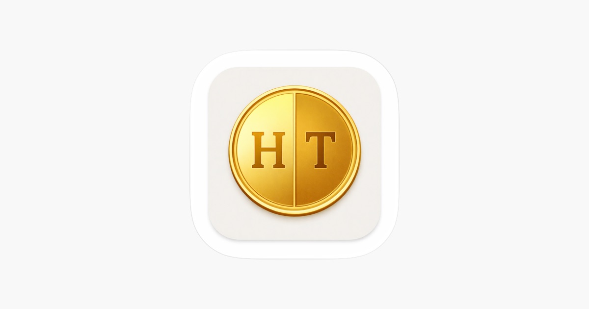 ‎Tossly: Coin Toss App - App Store