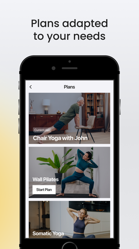 Yoga-Go: Chair Yoga & Pilates (by WELLTECH APPS LIMITED) - (iOS Apps ...