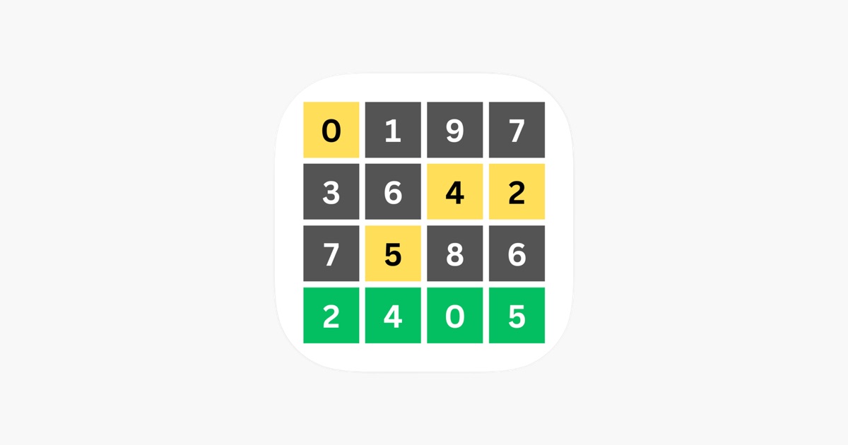 ‎Numble: Number Guessing Game App - App Store