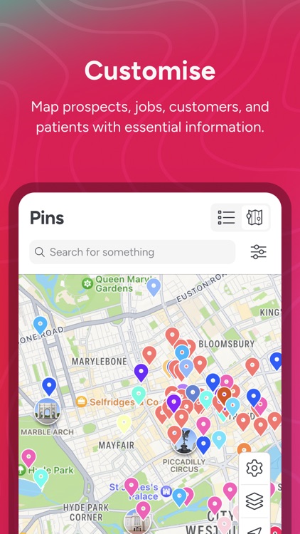 Pin Drop - Map, Plan & Share by Salucia Ltd