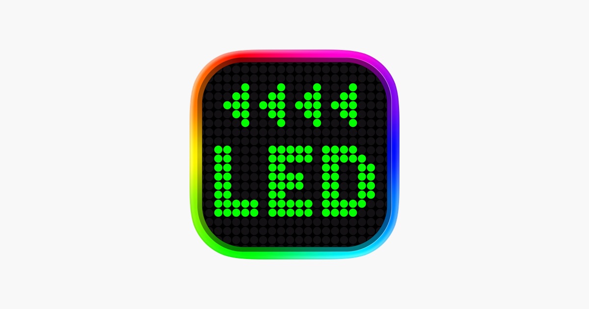 ‎LED Banner - Megatext Scroller App - App Store