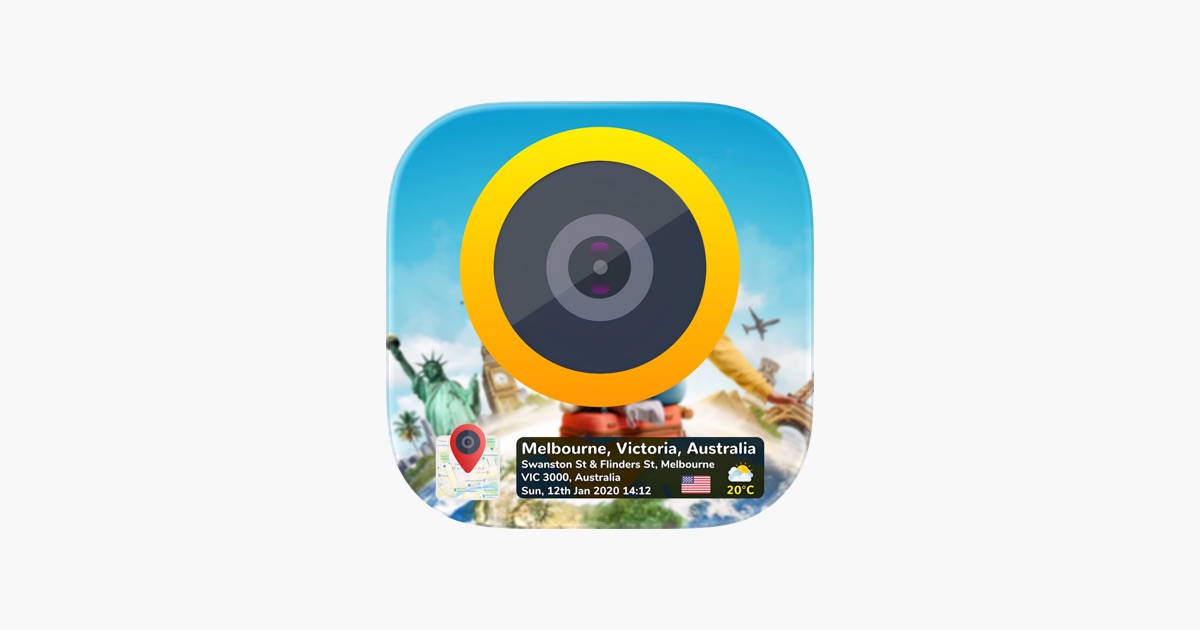 ‎GPS Map Camera - GeoCam Geotag App - App Store