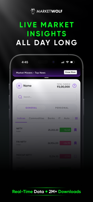 MarketWolf: Stocks & Options for iPhone - Free App Download