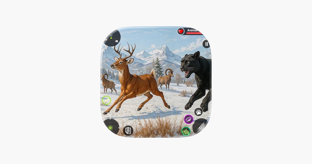 ‎Snow Jungle Panther Family Run App - App Store