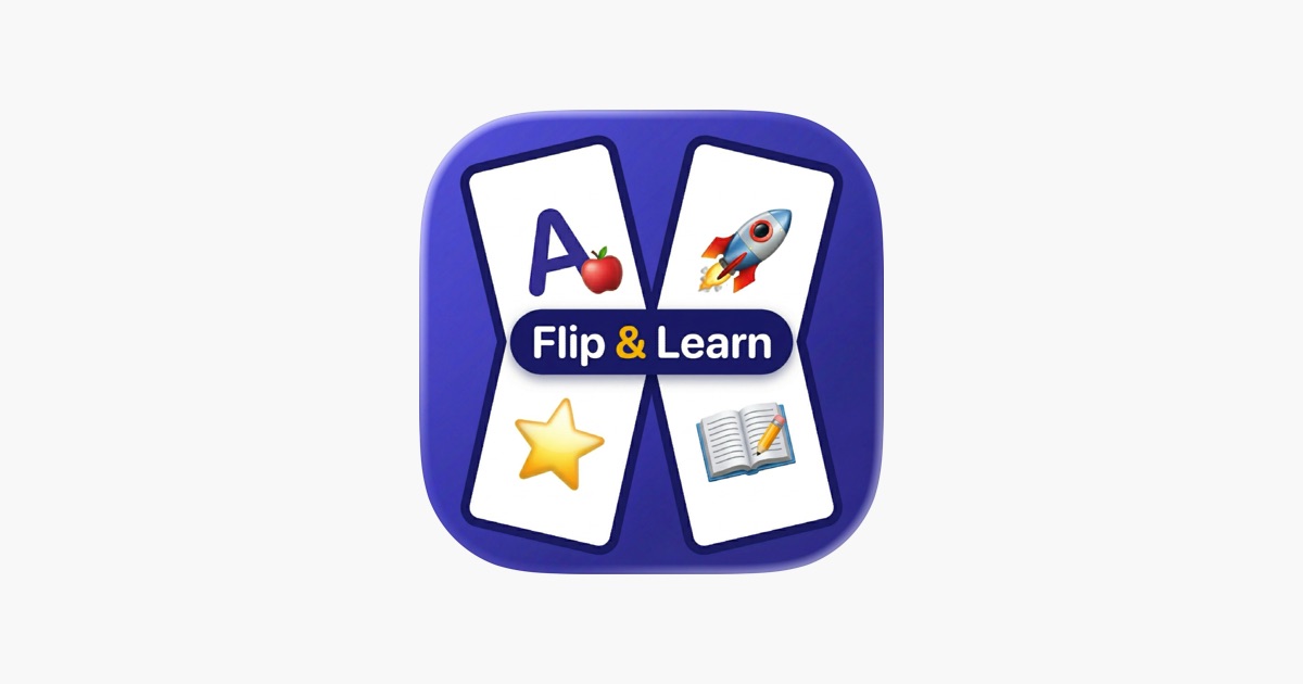 ‎Flip & Learn: Word Card Game App - App Store