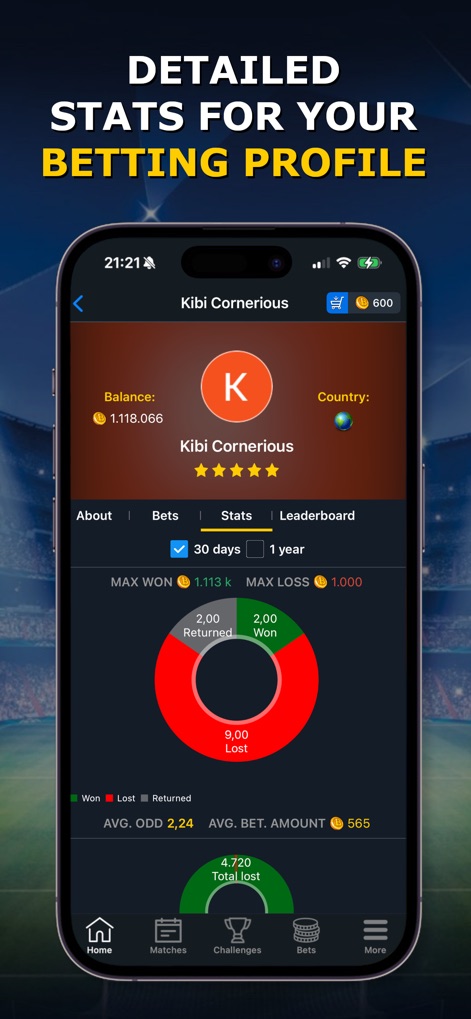 Bet Up - Sports Betting Game - Sports App | MWM