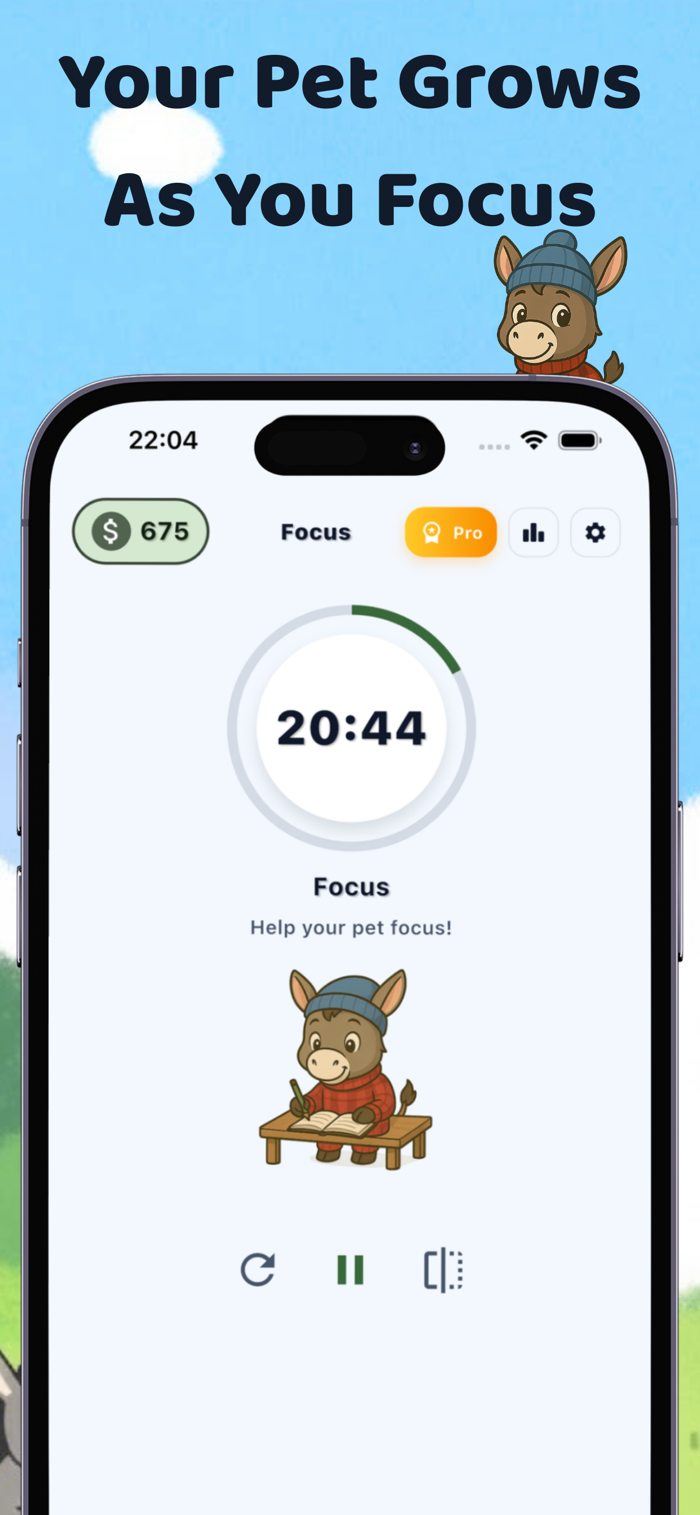 Study Pet : Focus Timer - Stay focused, study smarter, a