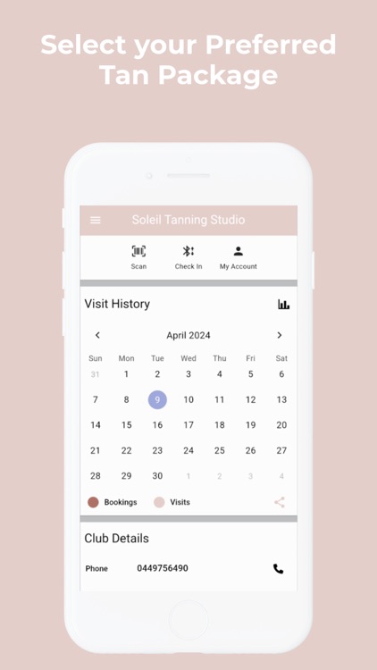 Soleil Tanning Studio Bookings by Treshna Enterprises