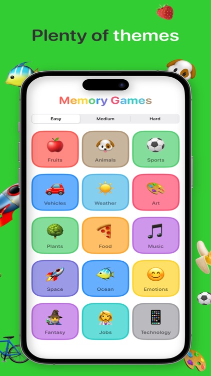 Memory match games - by Anfasoft