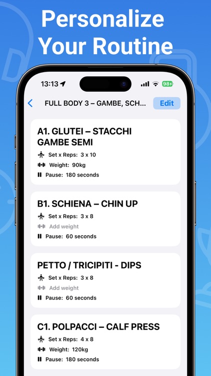 Gym Hero: Workout Planner by Daniel James Tronca