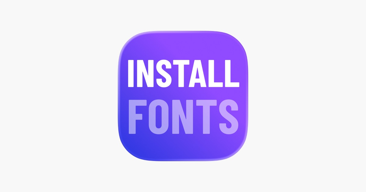 ‎iFont- Find, install any font App - App Store