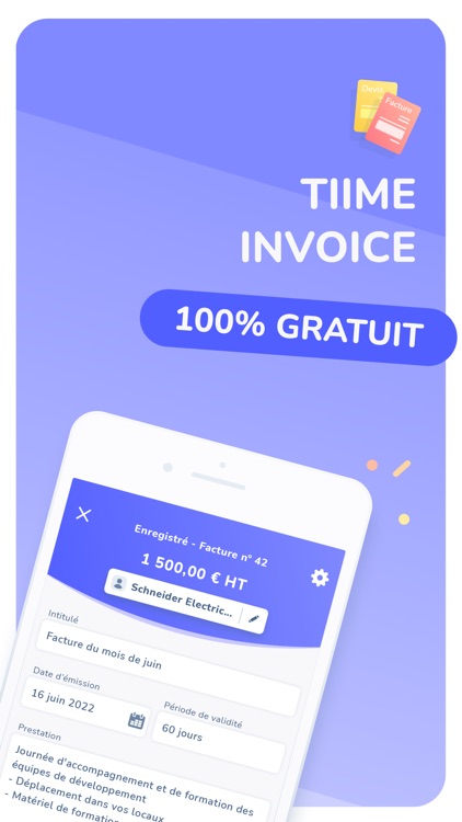 Tiime Invoice facture et devis by Tiime