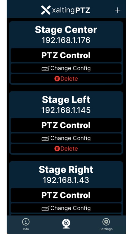 PTZ Camera Controller + Viewer by XALTING LLC