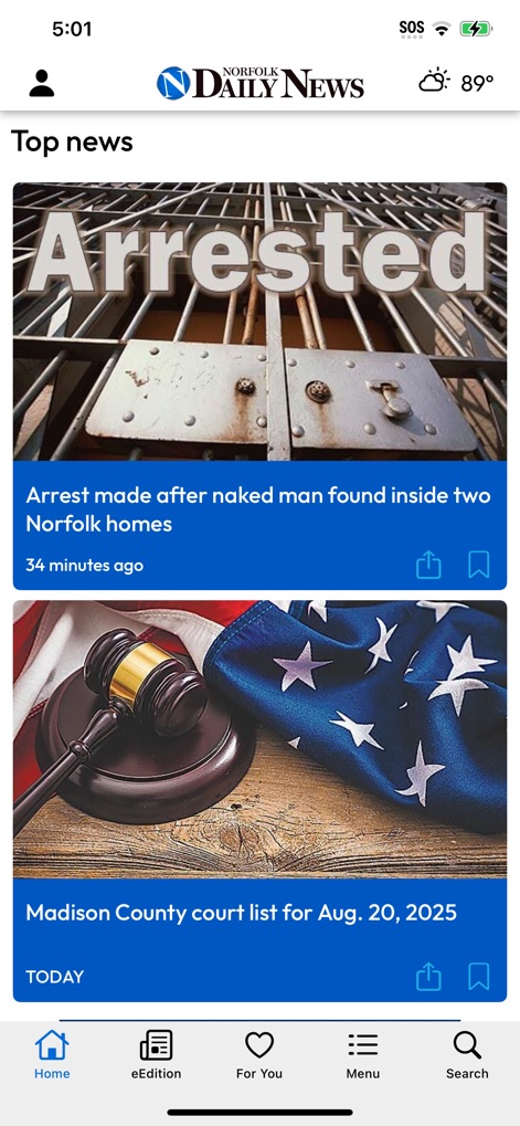 Norfolk Daily News - News App | MWM