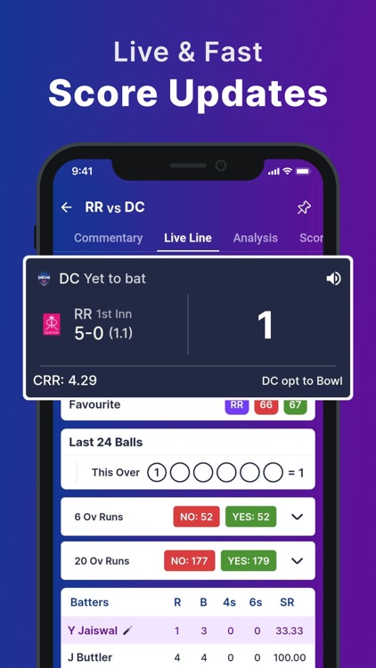 CricScore : Live Score & News by xR Studio LLP