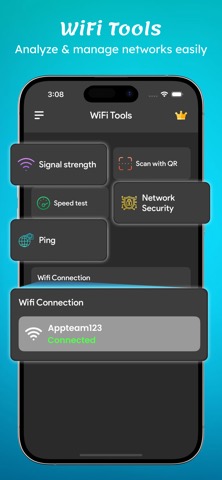 「Wifi Analyzer Analyze Network」 - iPhoneアプリ | APPLION