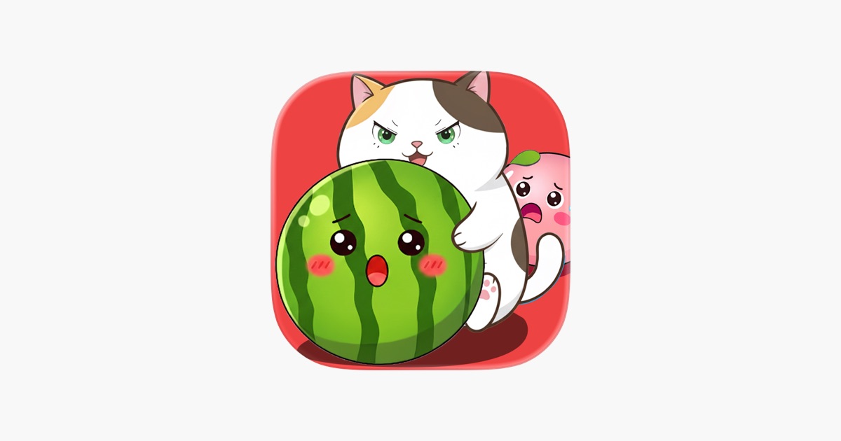 ‎Fruit Merge Cat: Watermelon App - App Store