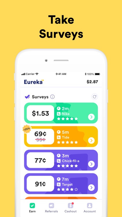 Eureka: Earn money for surveys by SocialLoop LLC