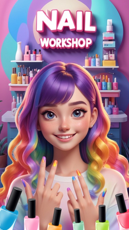 Nail paint design Workshop by Cristina Maria