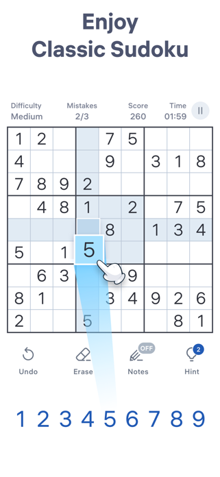 Sudoku.com - Number Games for iPhone - Free App Download