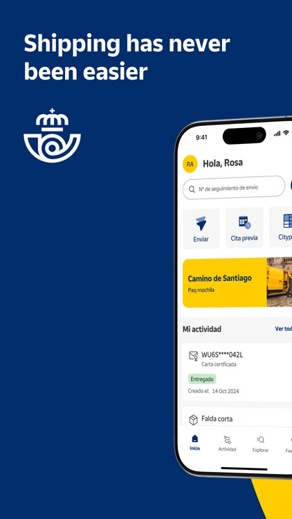 Correos: Shipping and tracking by Grupo Correos