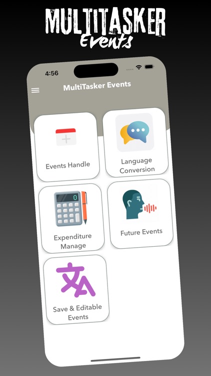 MultiTasker Events by Maharana Annu